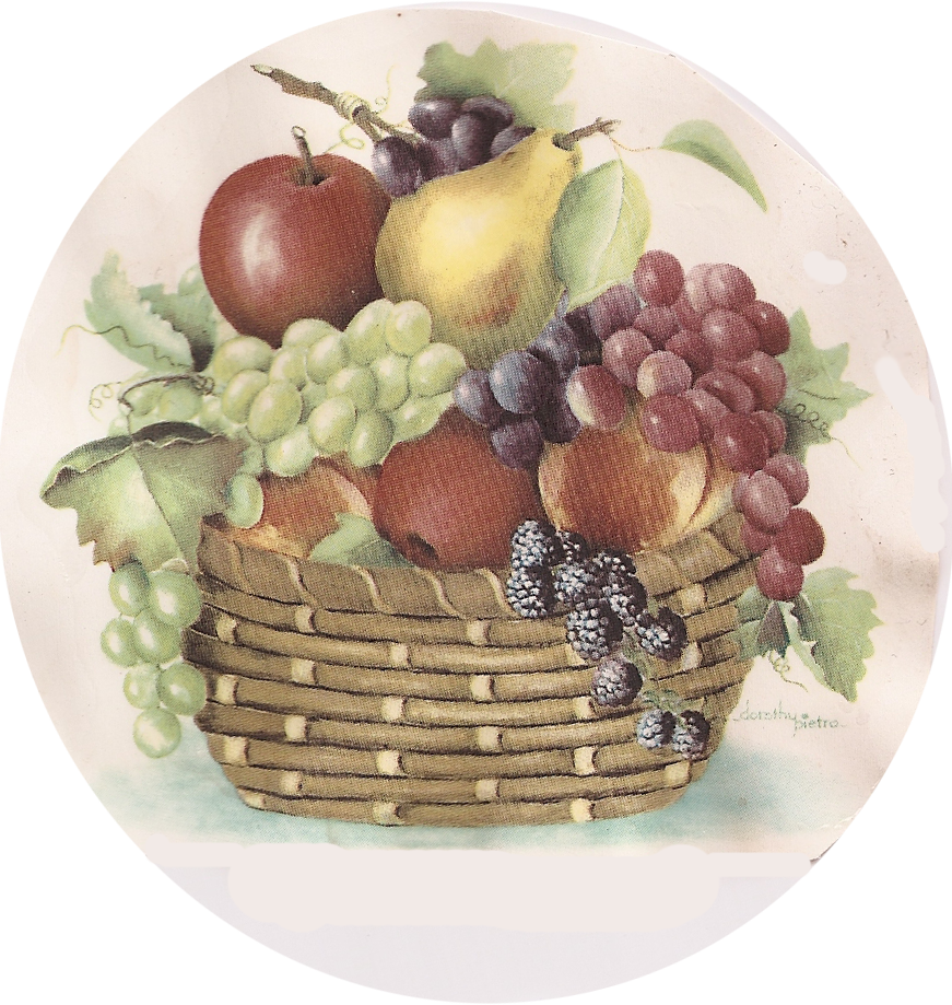 Hobby Farm Pottery Fruit Patterns